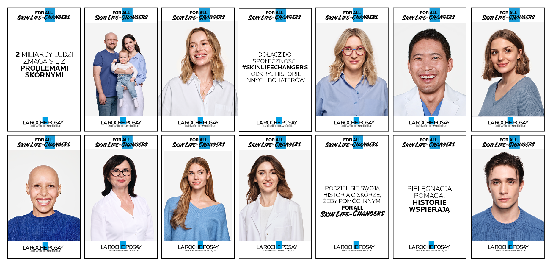 La Roche-Posay rusza z globalną inicjatywą „For all Skin Life-Changers”